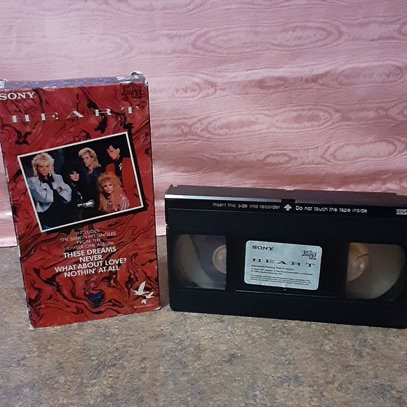Other | Heart Vhs Video Tape | Poshmark